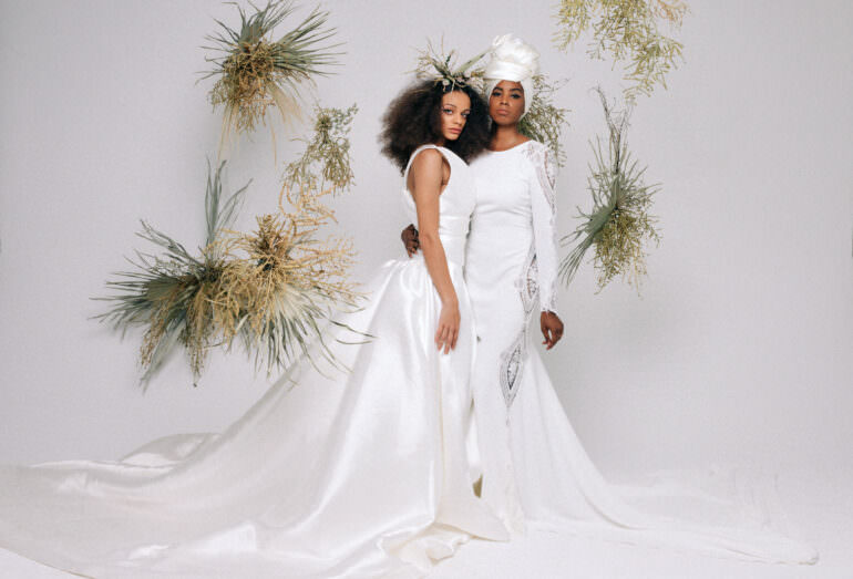 Vogue-Inspired Wedding Fashion Editorial Celebrating Black LGBTQ+ ...